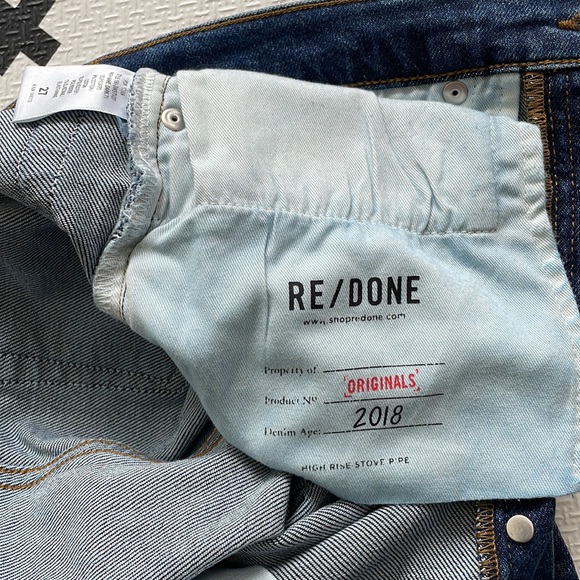 Re/Done | Jeans | Redone High Rise Stovetop Jeans | Poshmark